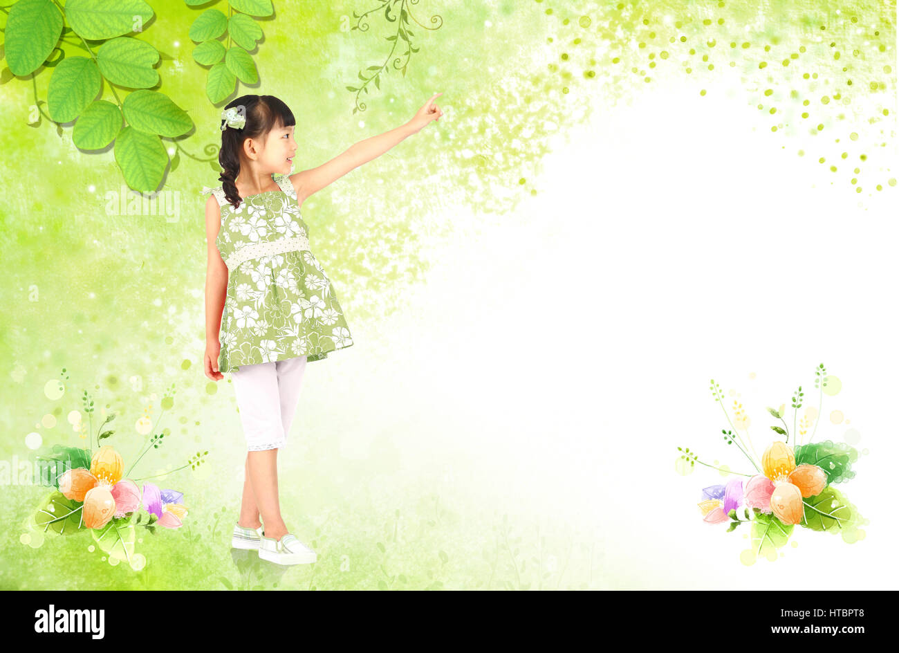 Green Saving Message Board Stock Photo - Alamy