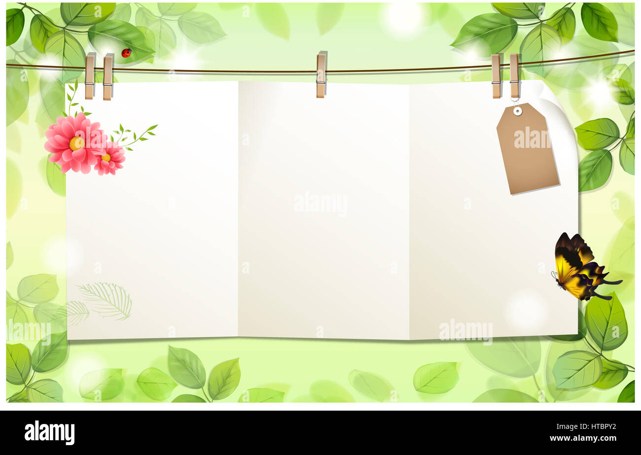 Green Saving Message Board Stock Photo - Alamy