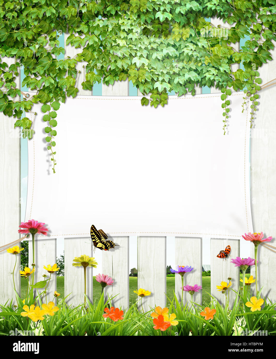 Green Saving Message Board Stock Photo - Alamy