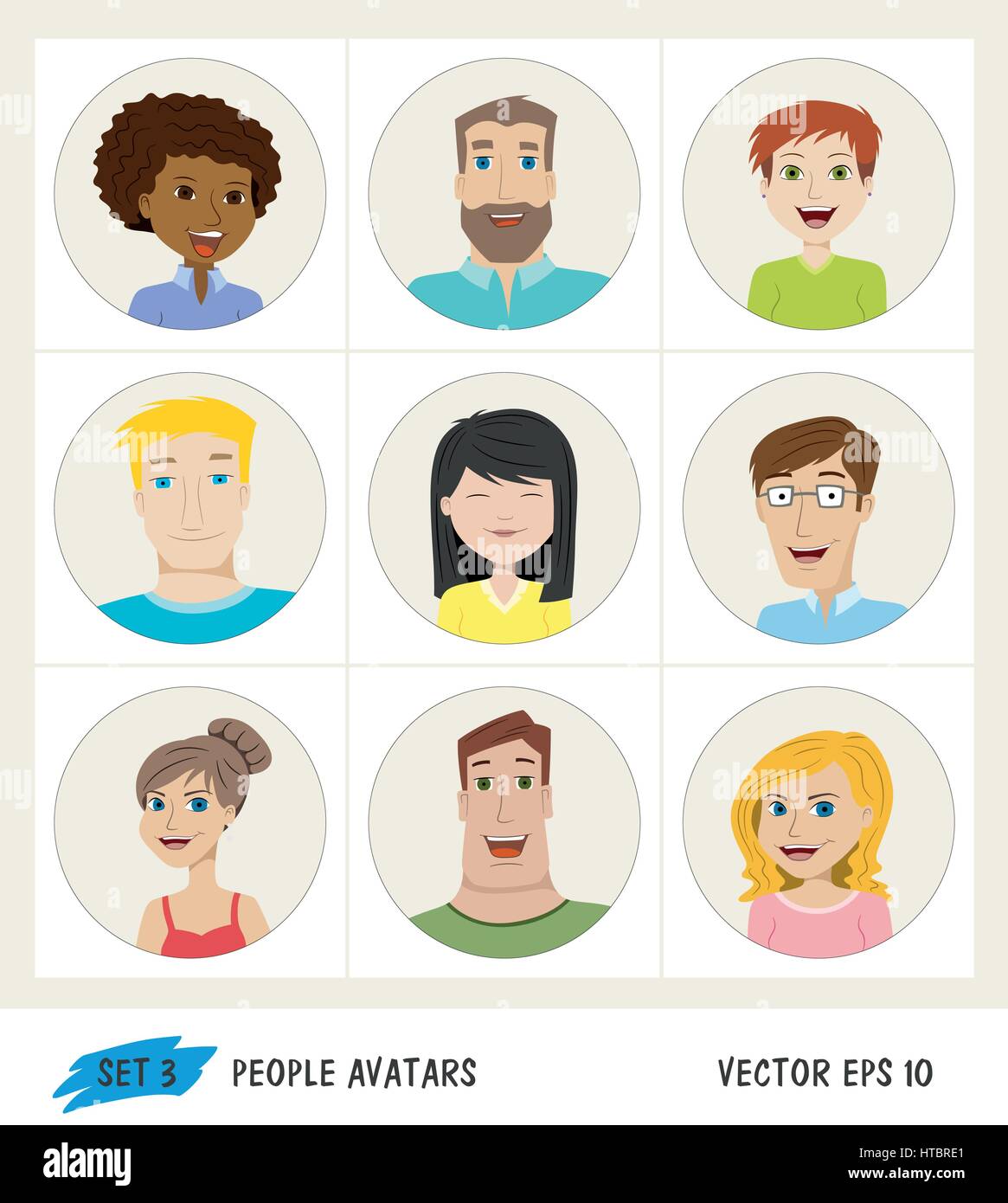Head male people character hi-res stock photography and images - Alamy