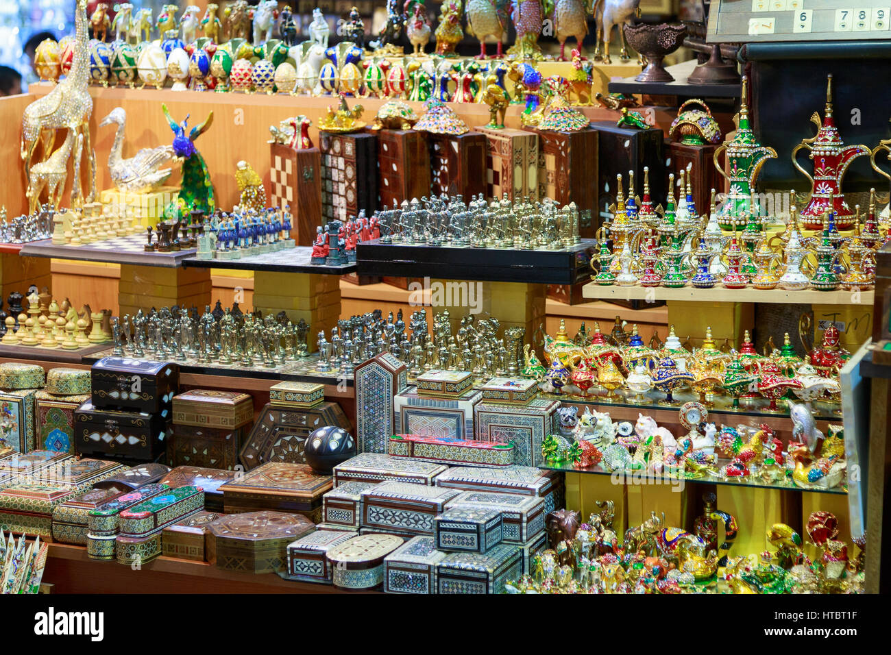 turkish bazaar lamps market istanbul turkey Stock Photo - Alamy
