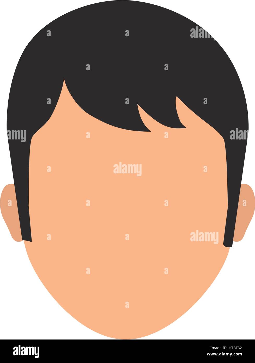 Men head faceless Stock Vector Image & Art - Alamy