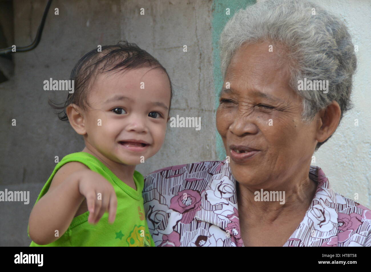 Very cute native kid on Palawan island, Philippines Stock Photo - Alamy