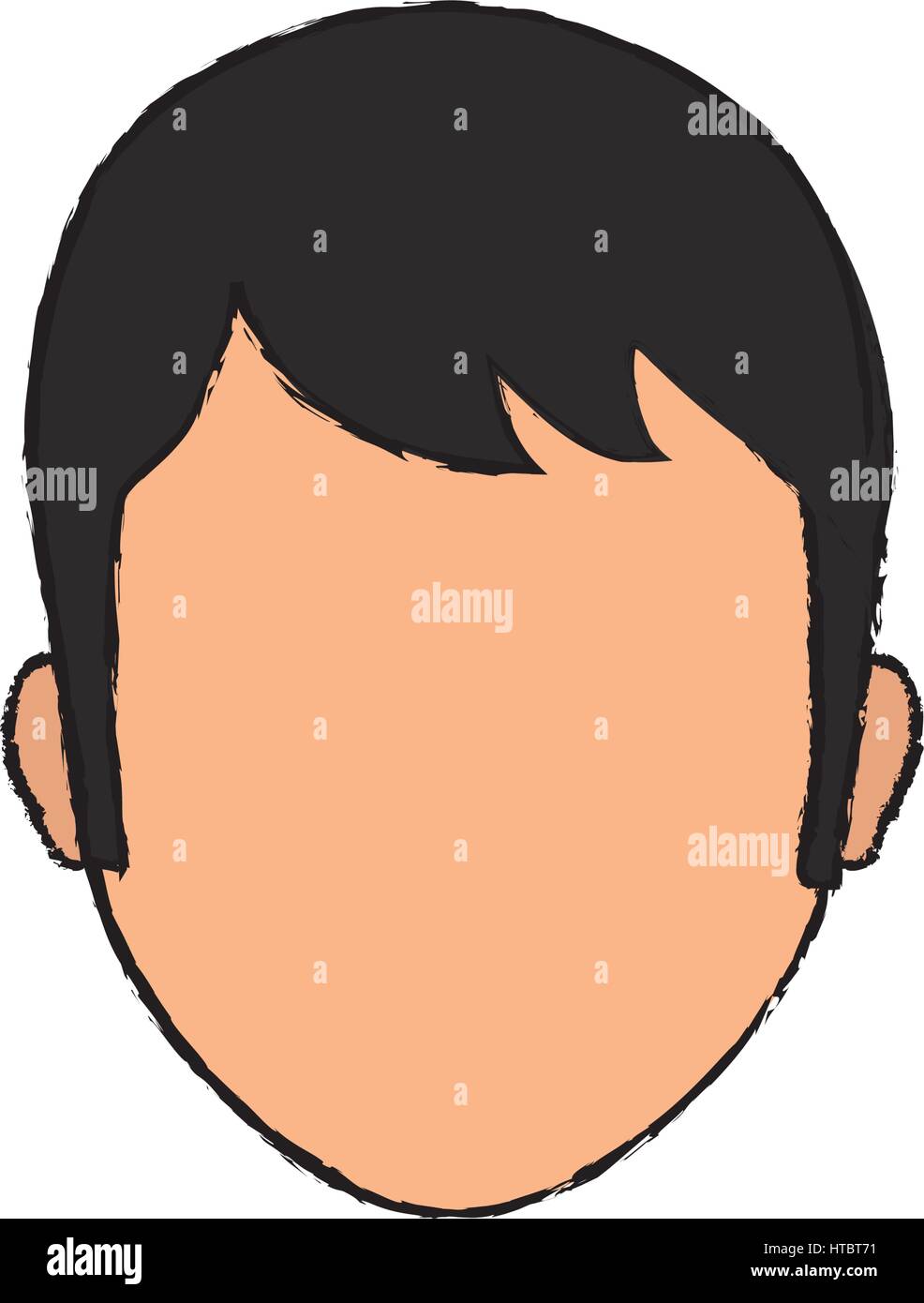 Men head faceless Stock Vector Image & Art - Alamy