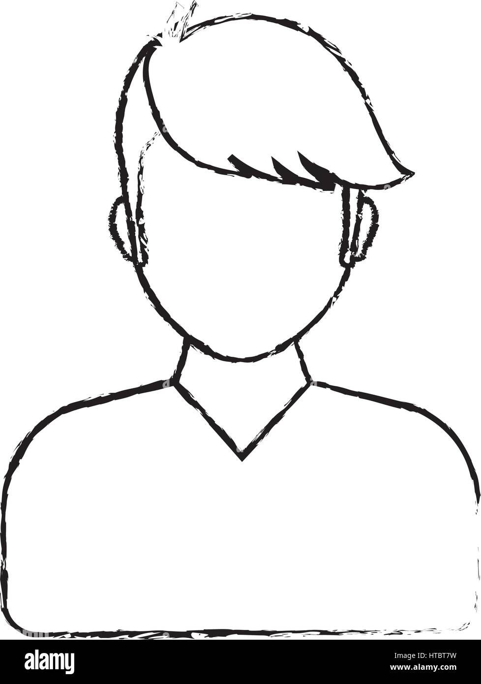 Men faceless profile Stock Vector Image & Art - Alamy