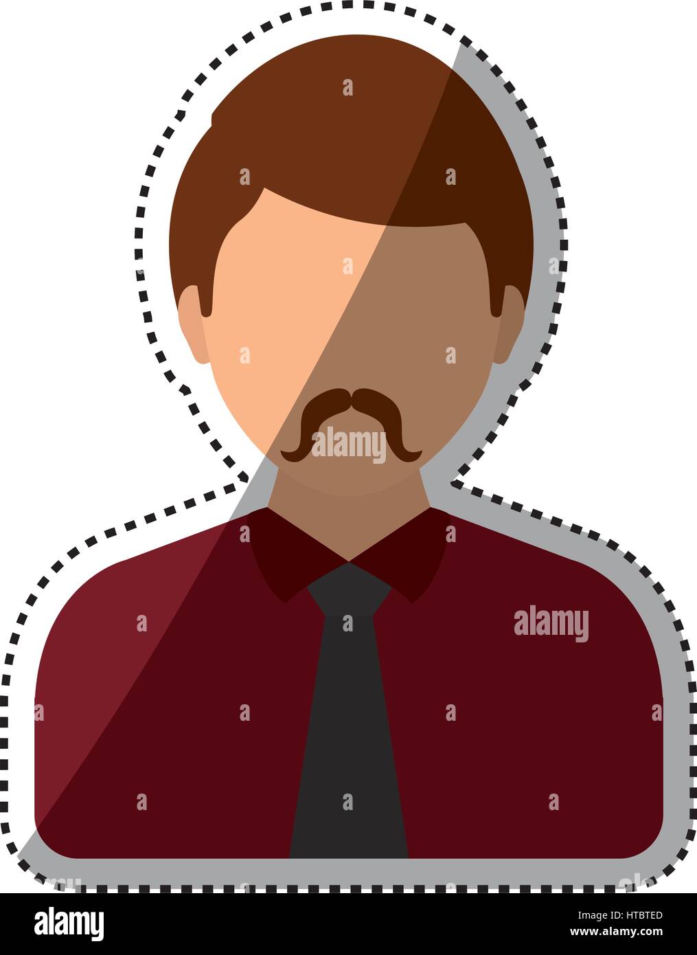 Men faceless profile Stock Vector Image & Art - Alamy