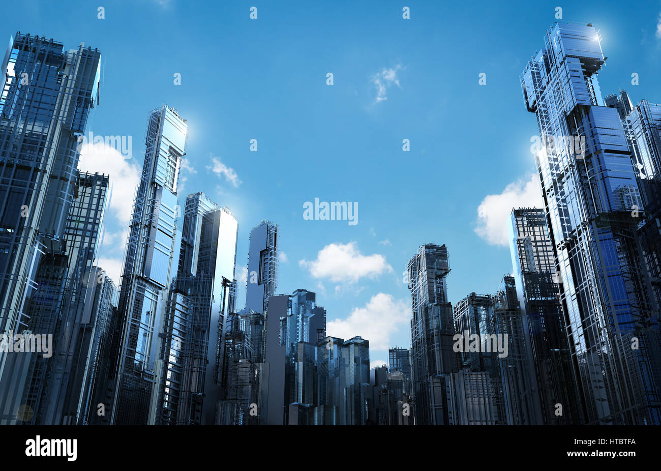 3d rendering modern building Stock Photo - Alamy