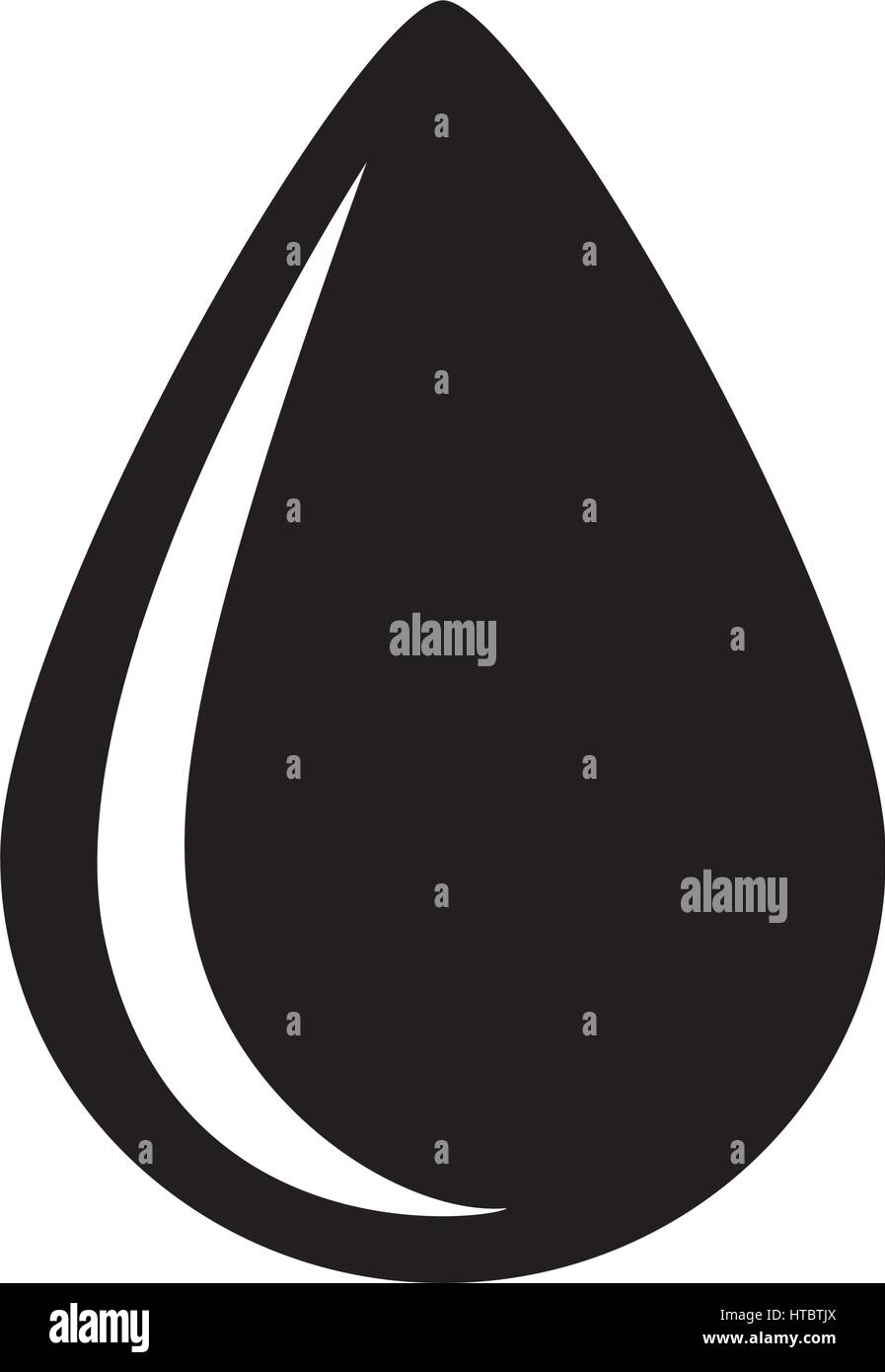 Black drop Stock Vector Images - Alamy
