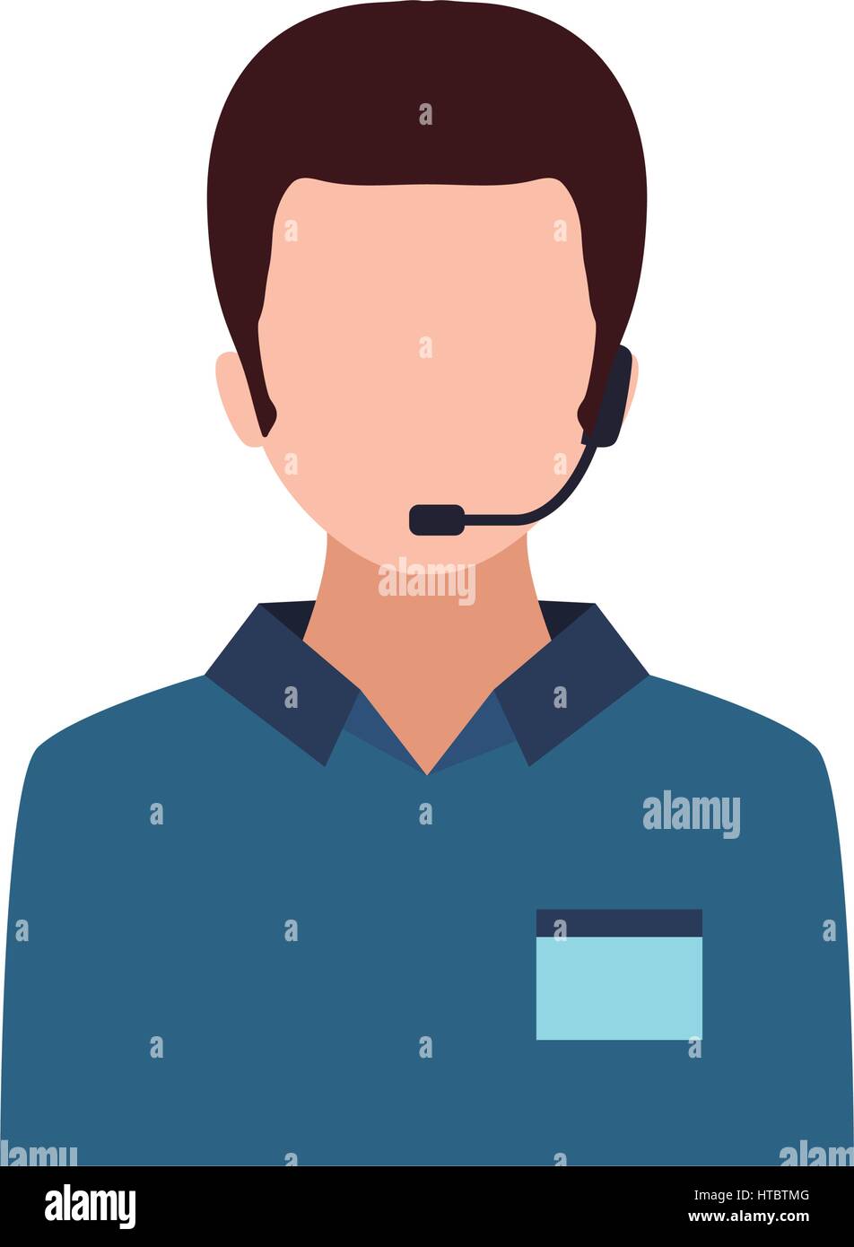 Call center operator Stock Vector Image & Art - Alamy