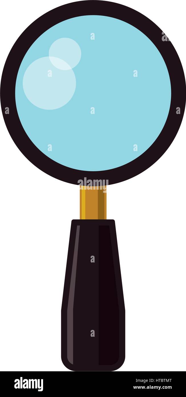 Magnifying glass lupe Stock Vector Image & Art - Alamy
