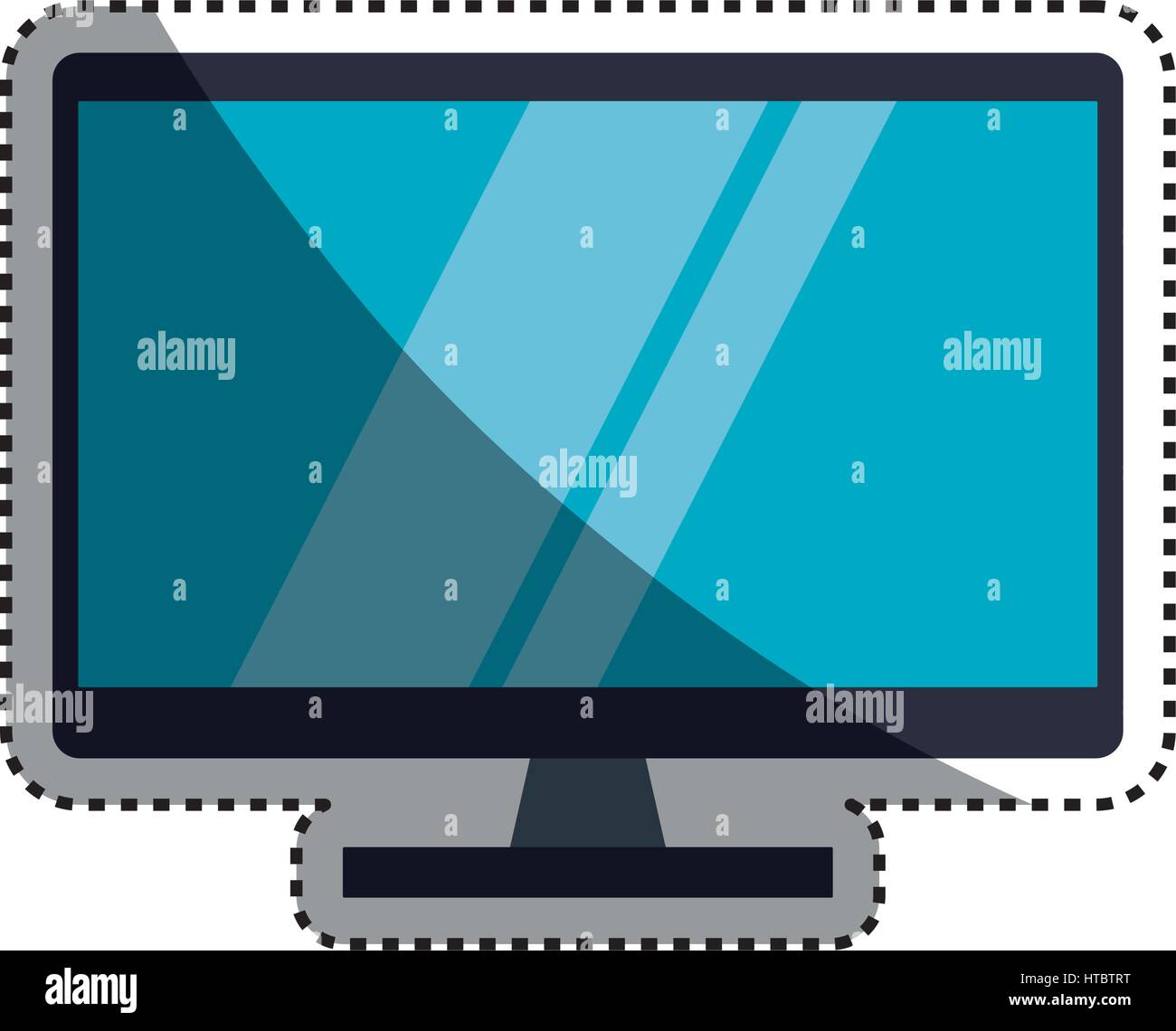 Modern tv technology Stock Vector Image & Art - Alamy