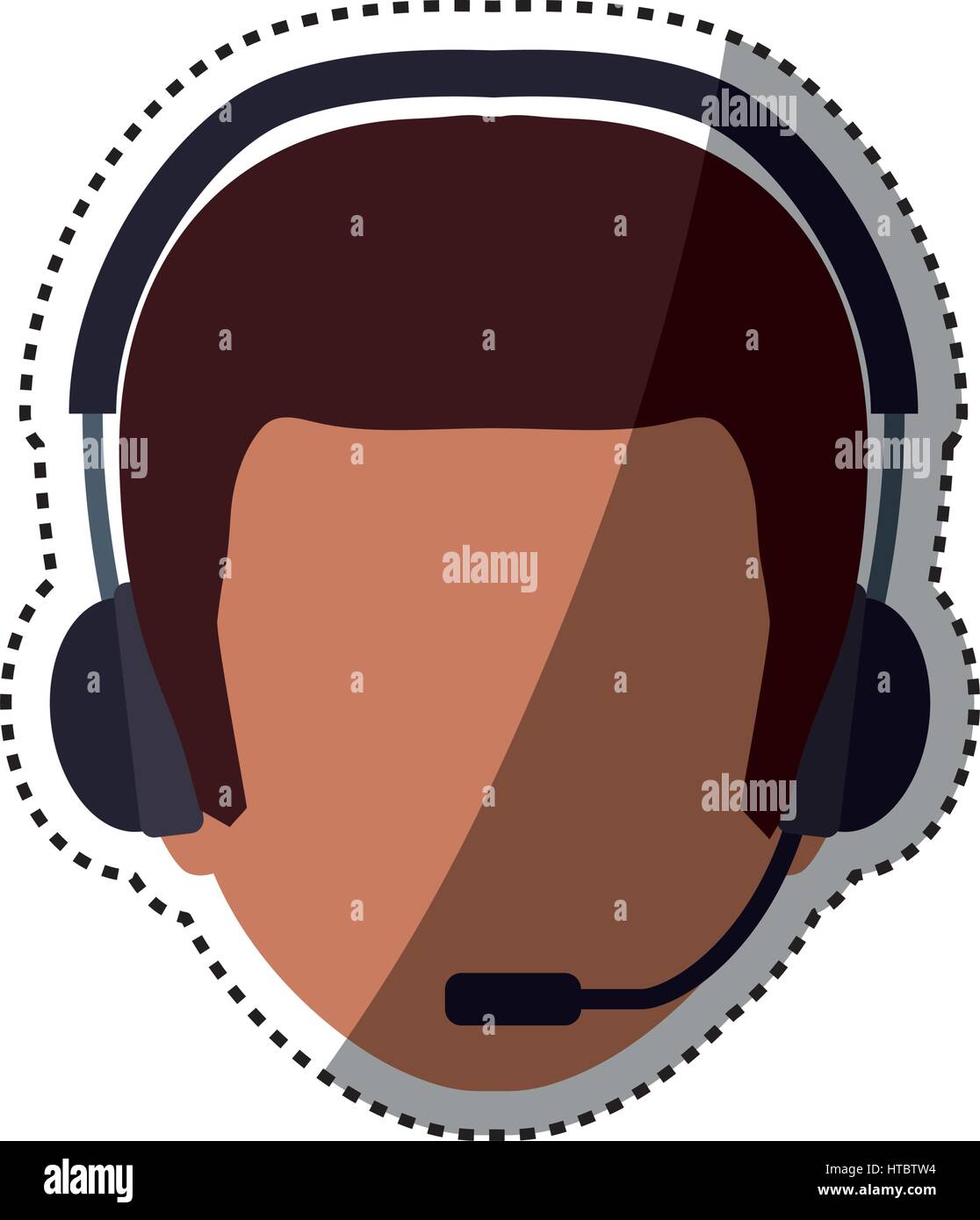 Call center operator Stock Vector Image & Art - Alamy