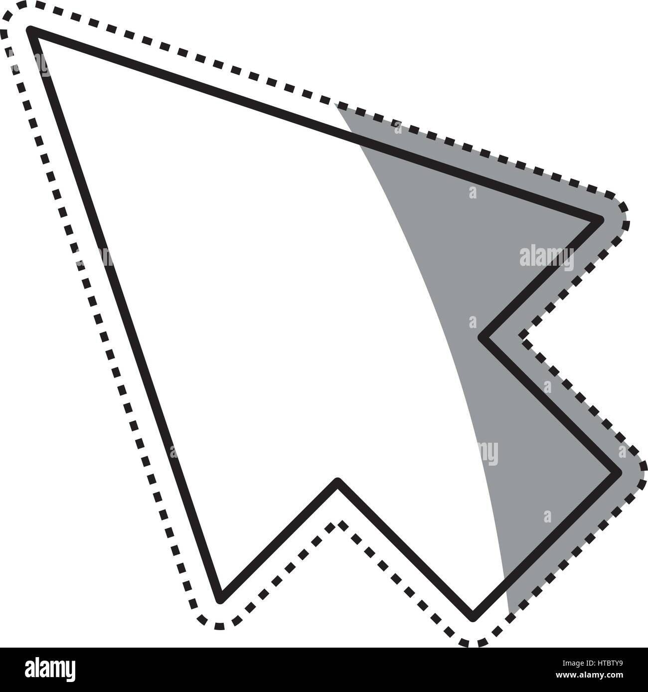 Click arrow cursor Stock Vector Image & Art - Alamy