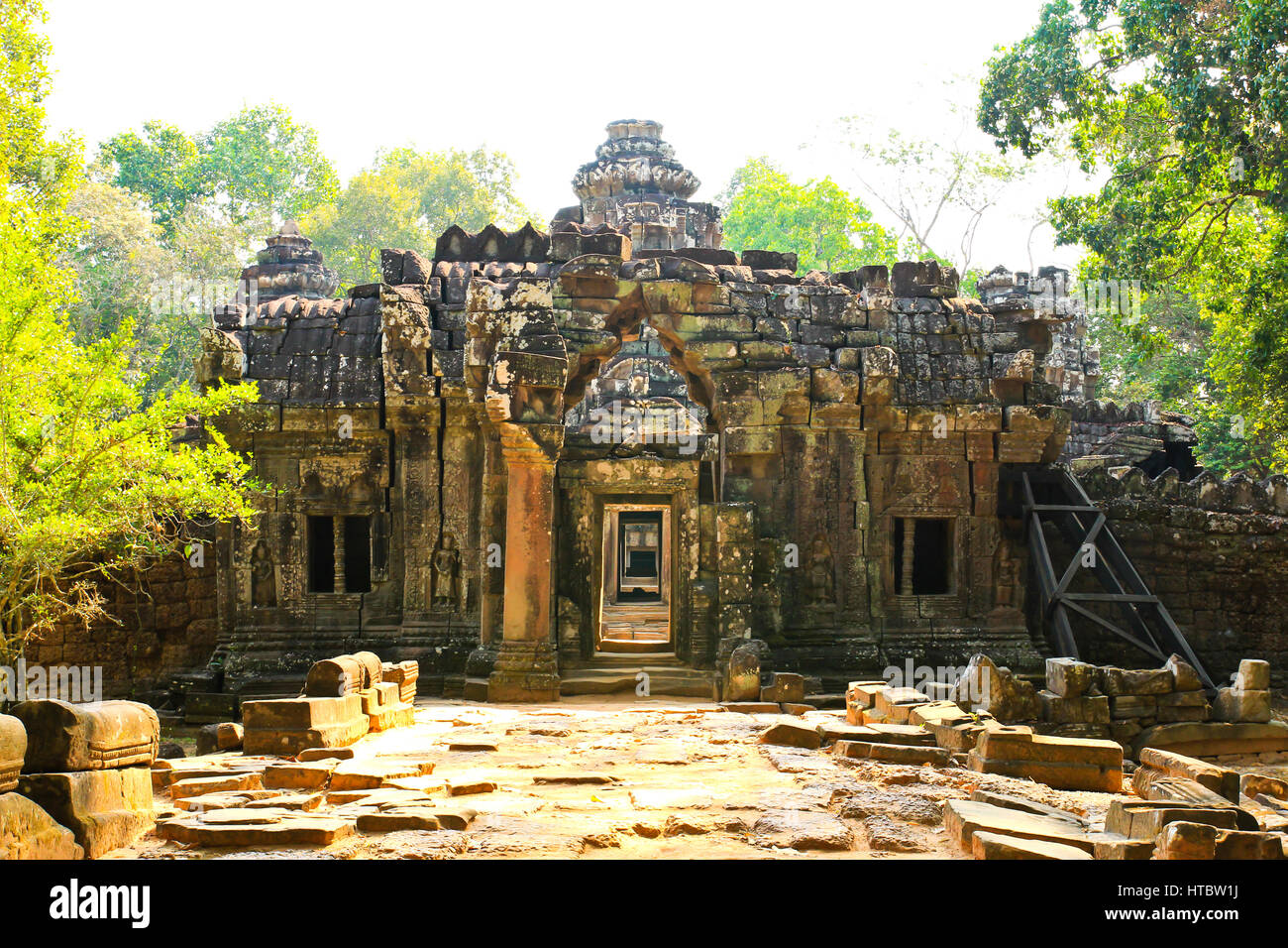 Ta Som temple, Angkor, Cambodia Stock Photo - Alamy