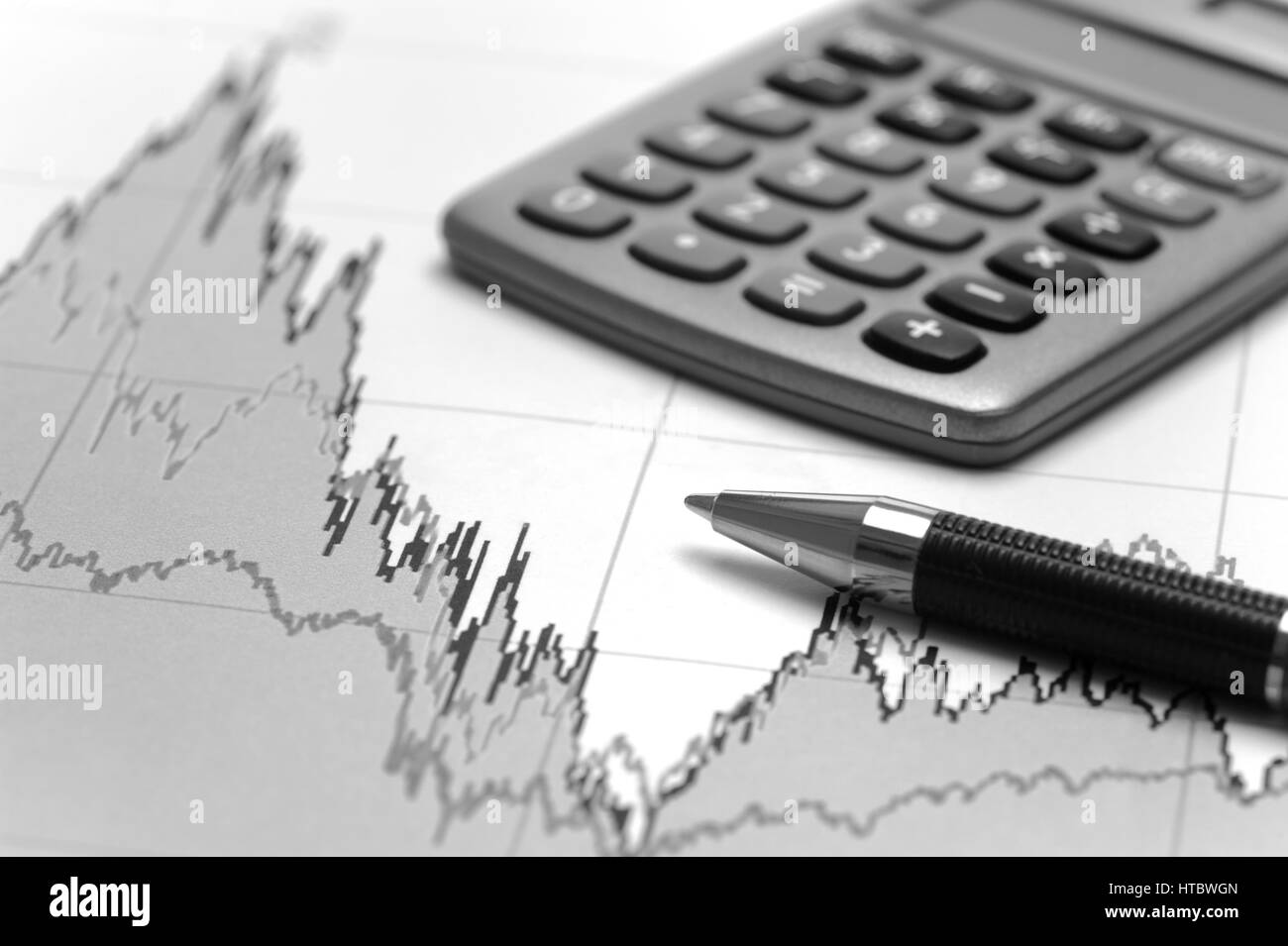 finance and chart of stock market Stock Photo - Alamy