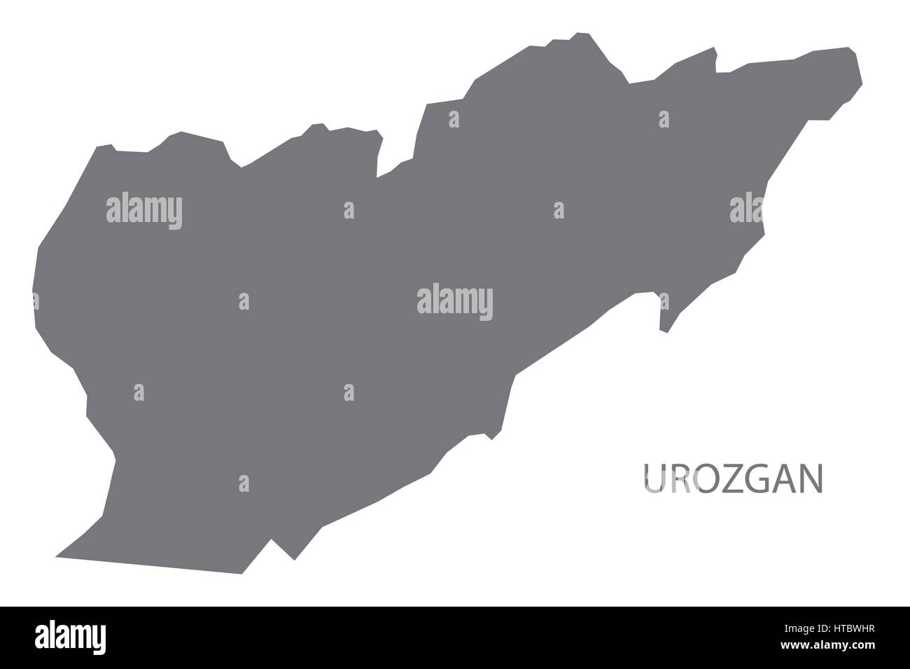 Urozgan map hi-res stock photography and images - Alamy
