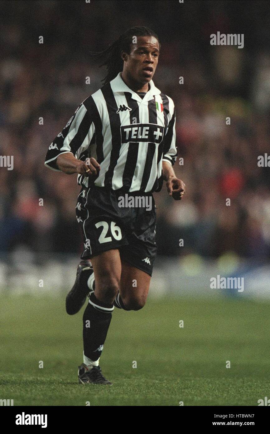 EDGAR DAVIDS JUVENTUS 07 April 1999 Stock Photo - Alamy