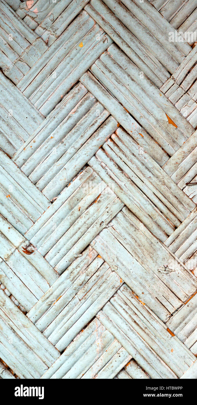a wall build on wicker bamboo like abstract vintage surface Stock Photo ...