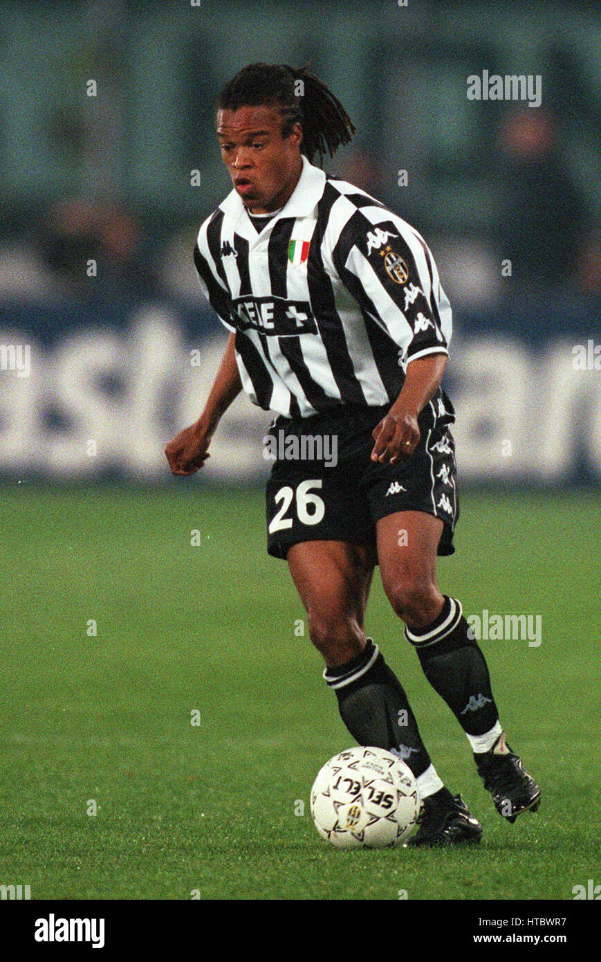 EDGAR DAVIDS JUVENTUS 21 April 1999 Stock Photo - Alamy