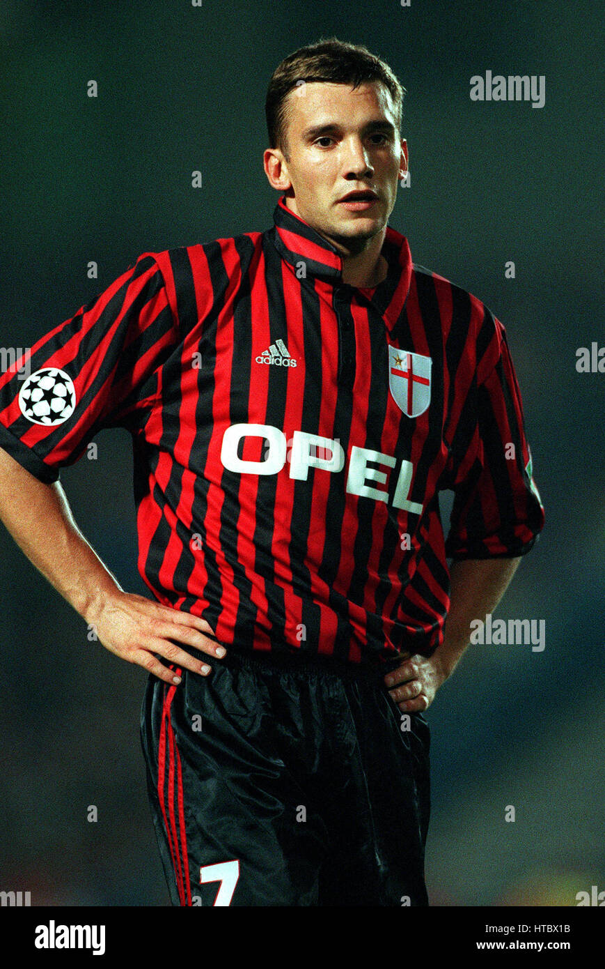 ANDRIY SHEVCHENKO AC MILAN 19 September 1999 Stock Photo - Alamy