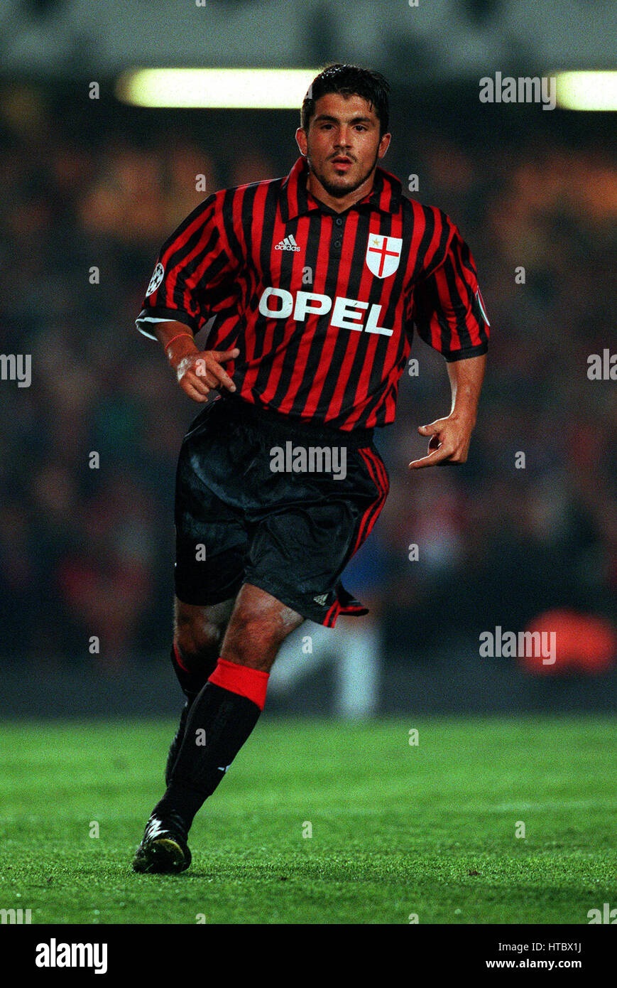 GENNARO GATTUSO AC MILAN 19 September 1999 Stock Photo - Alamy