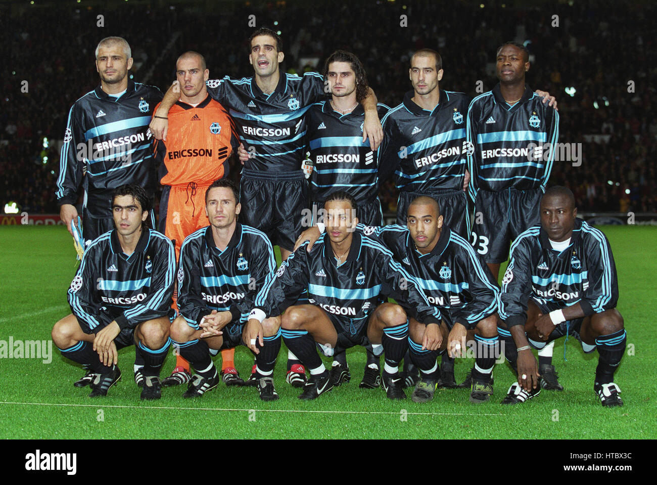 Marseille team group hi-res stock photography and images - Alamy