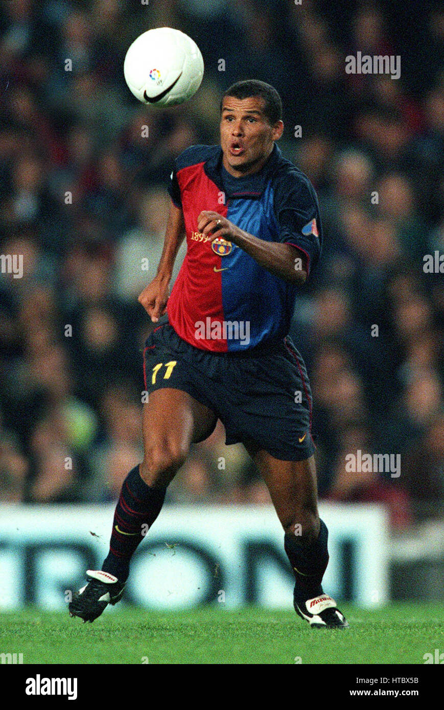 RIVALDO FC BARCELONA 07 November 1999 Stock Photo - Alamy