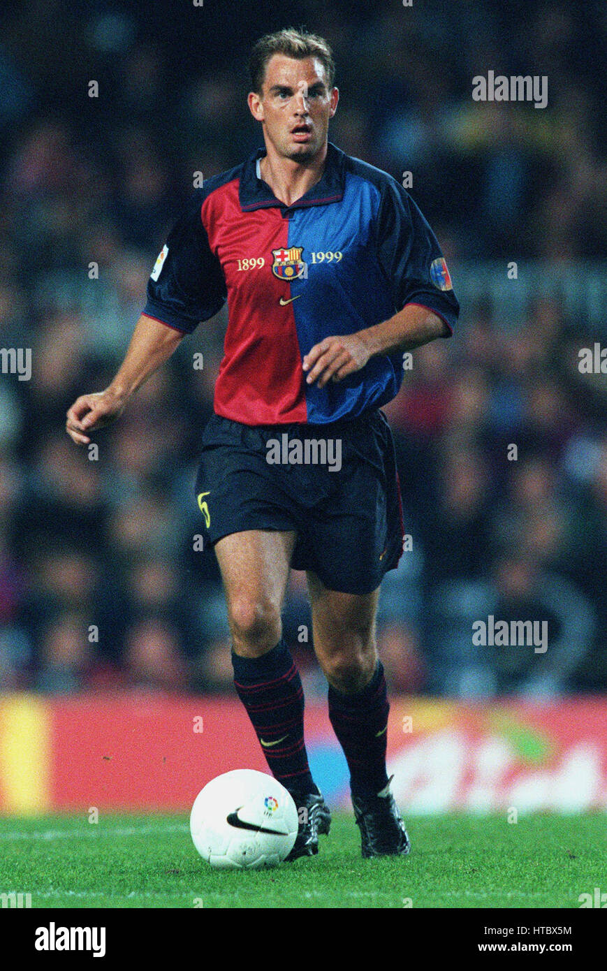 RONALD DE BOER FC BARCELONA 07 November 1999 Stock Photo - Alamy