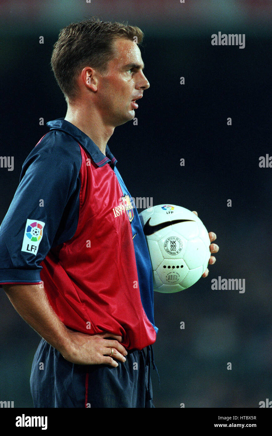 RONALD DE BOER FC BARCELONA 07 November 1999 Stock Photo - Alamy