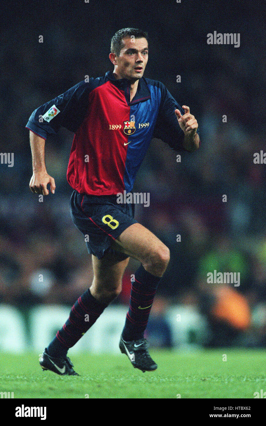 PHILIP COCU FC BARCELONA 07 November 1999 Stock Photo - Alamy