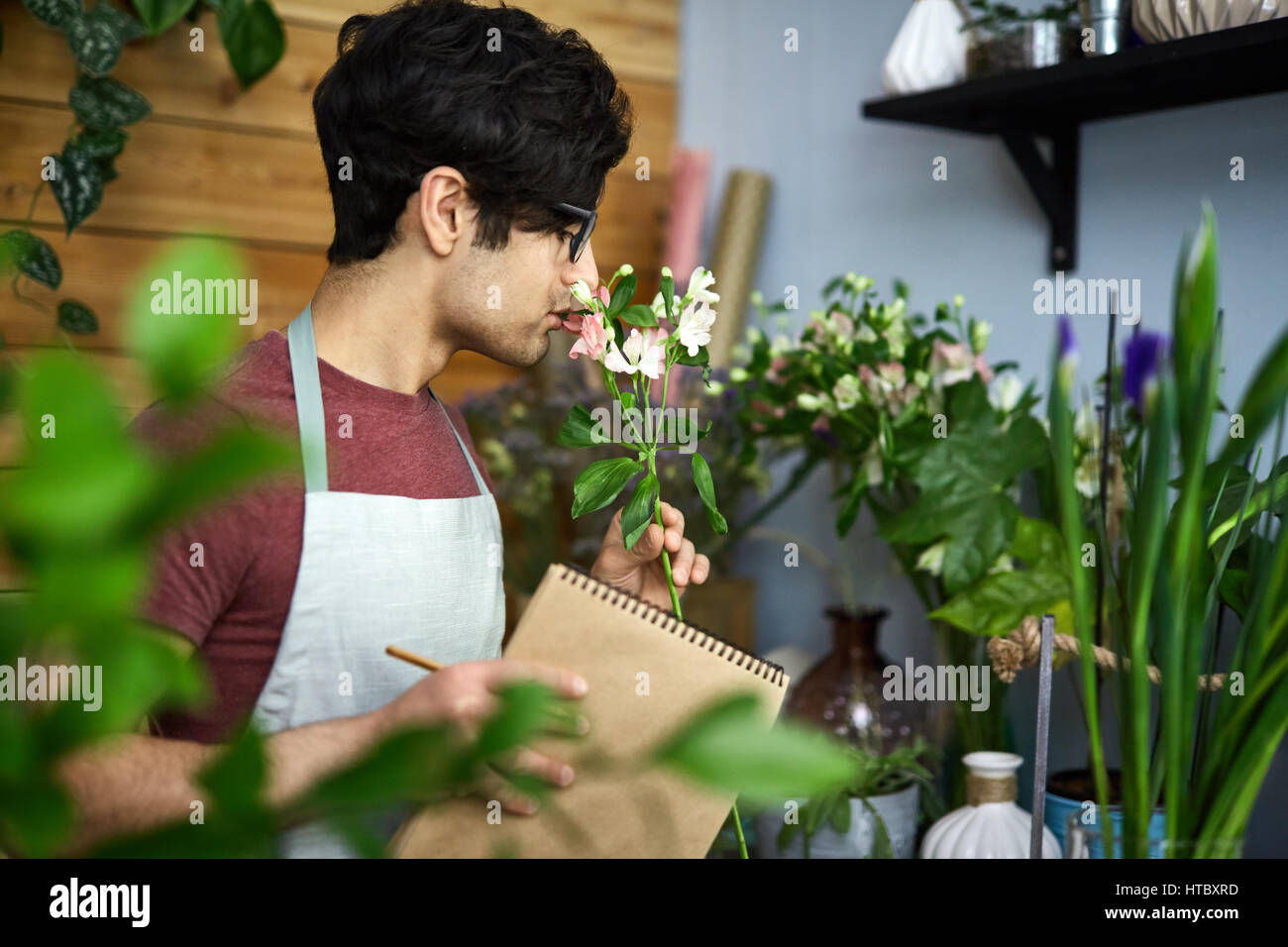 Nice smelling flower hi-res stock photography and images - Alamy