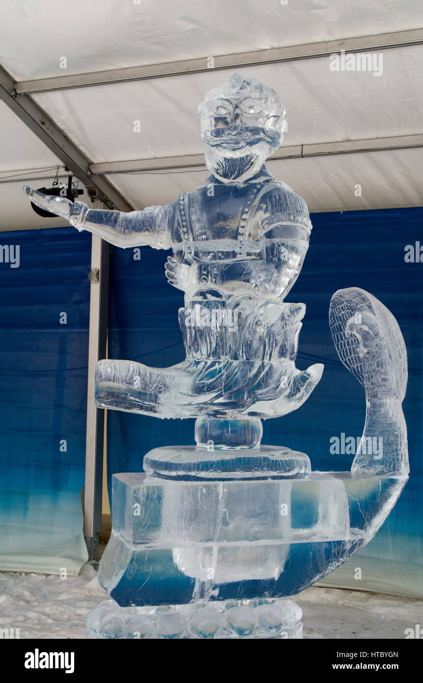 Ottawa winterlude ice sculpture hi-res stock photography and images - Alamy