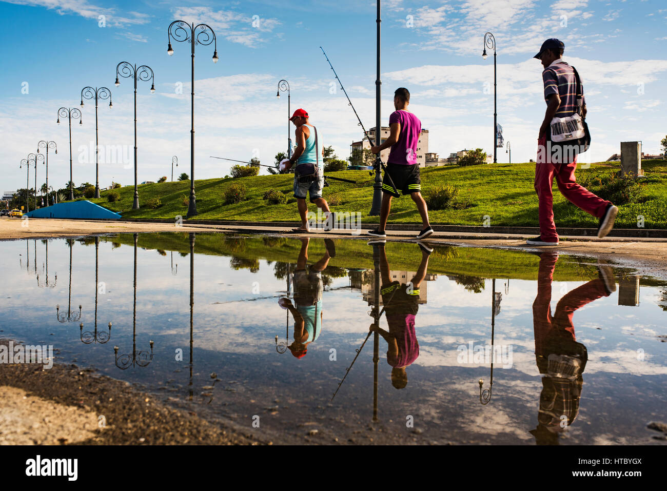 Fishing in a puddle hi-res stock photography and images - Alamy