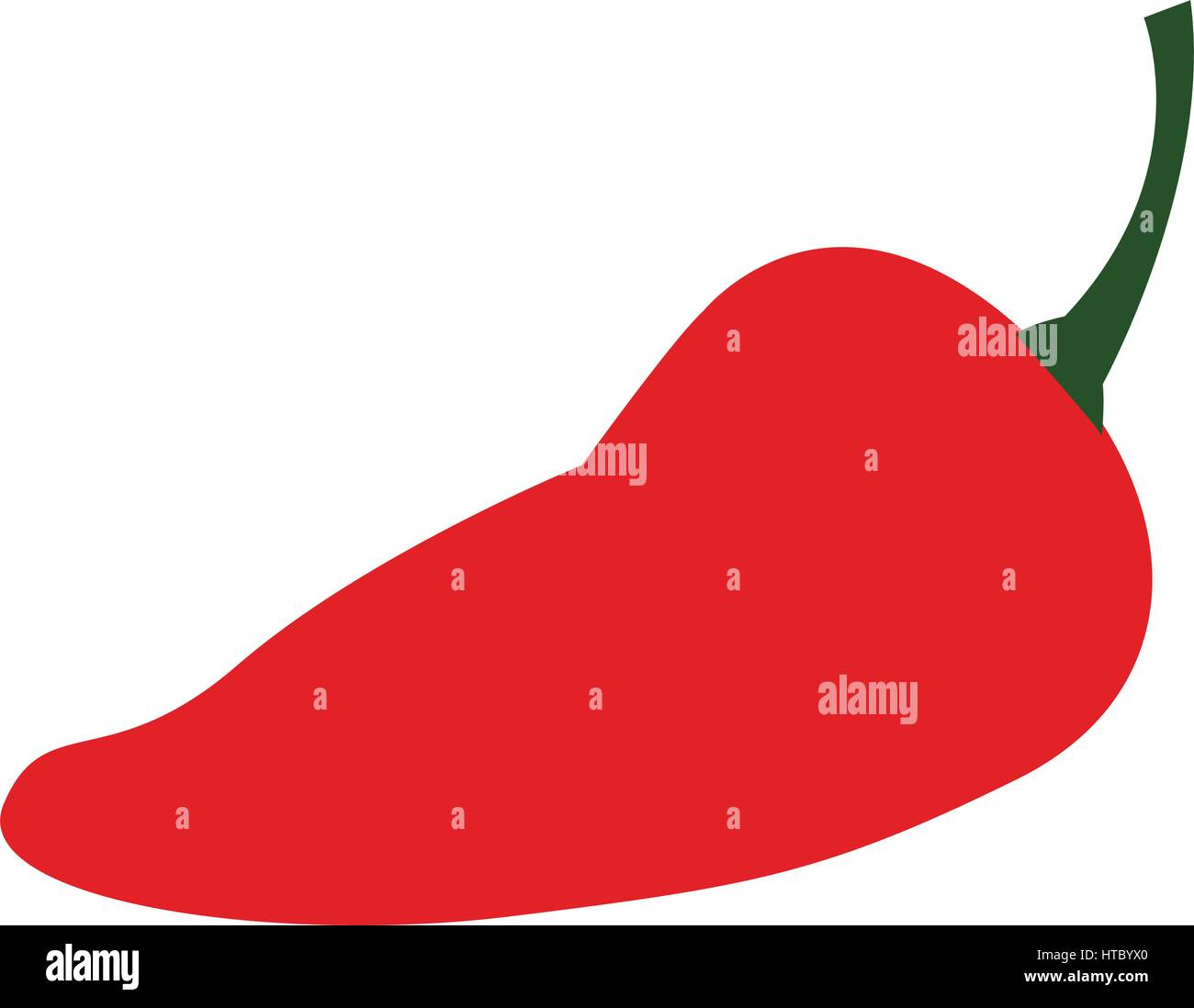 Isolated pepper illustration Stock Vector Image & Art - Alamy