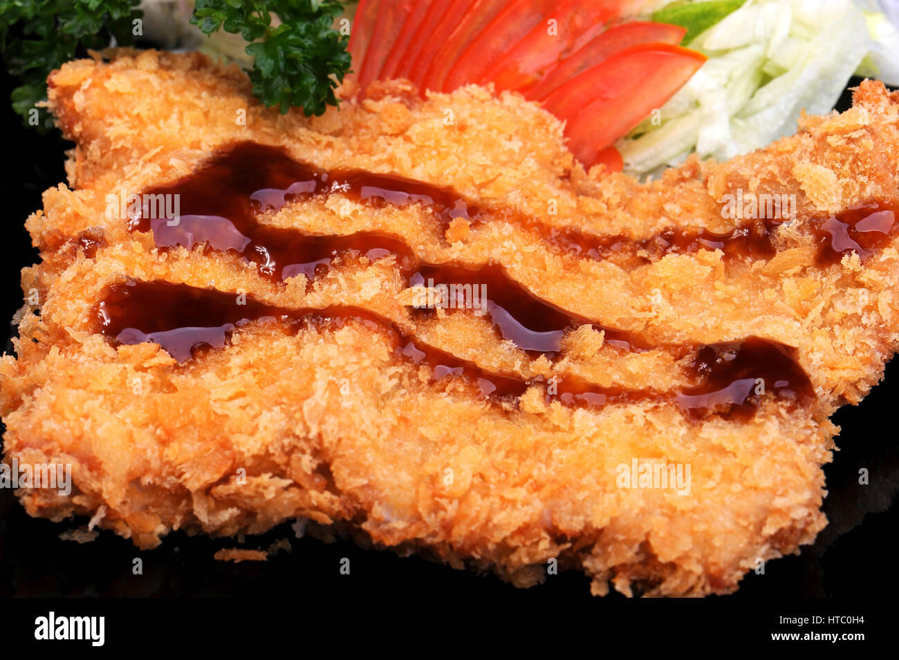 Japanese deep fried ready to servr photo in studio lighting Stock Photo ...