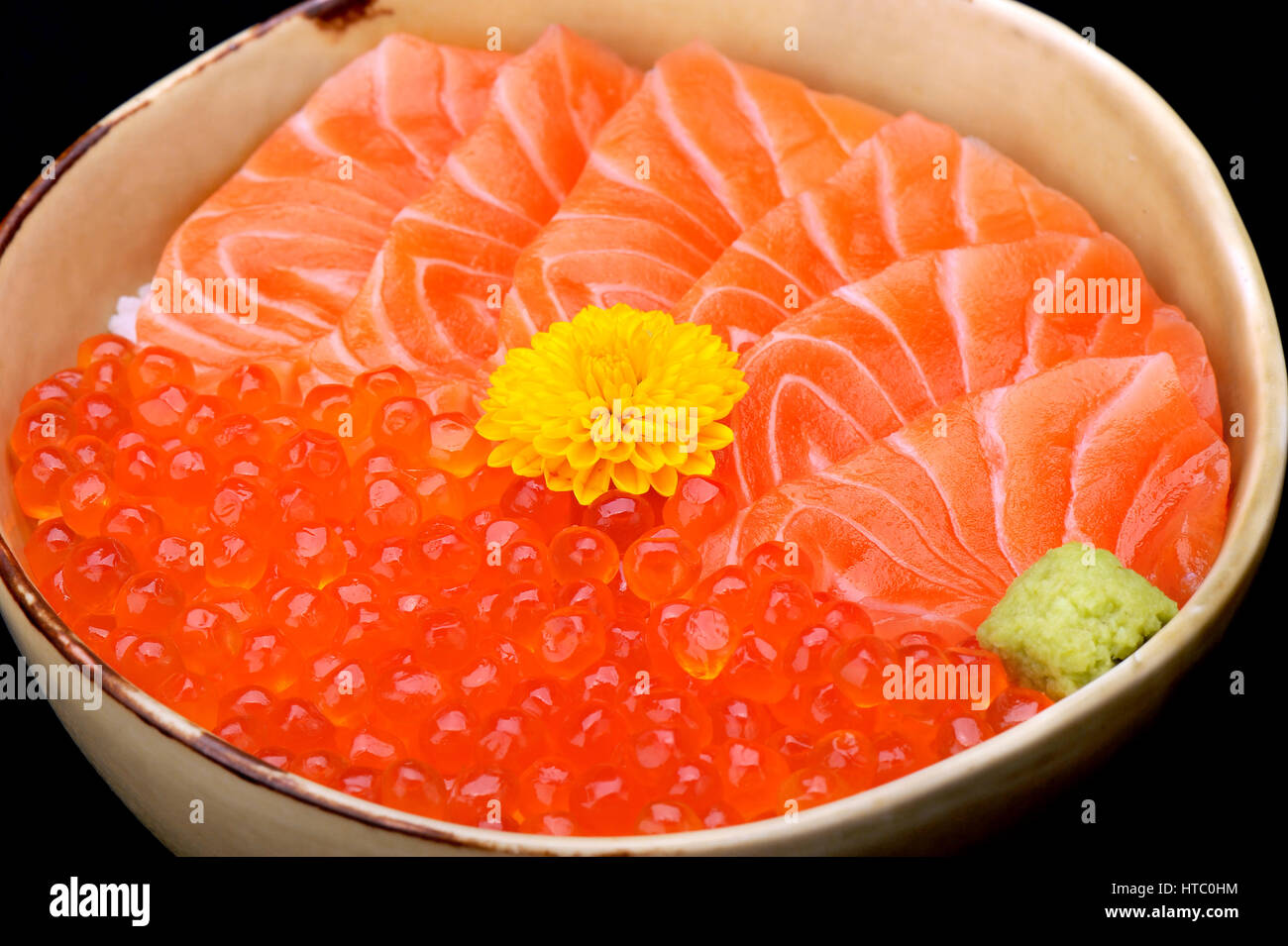 Salmon Roe Sashimi