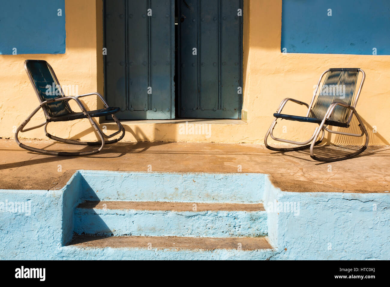 Cuban house in Baracoa Stock Photo - Alamy
