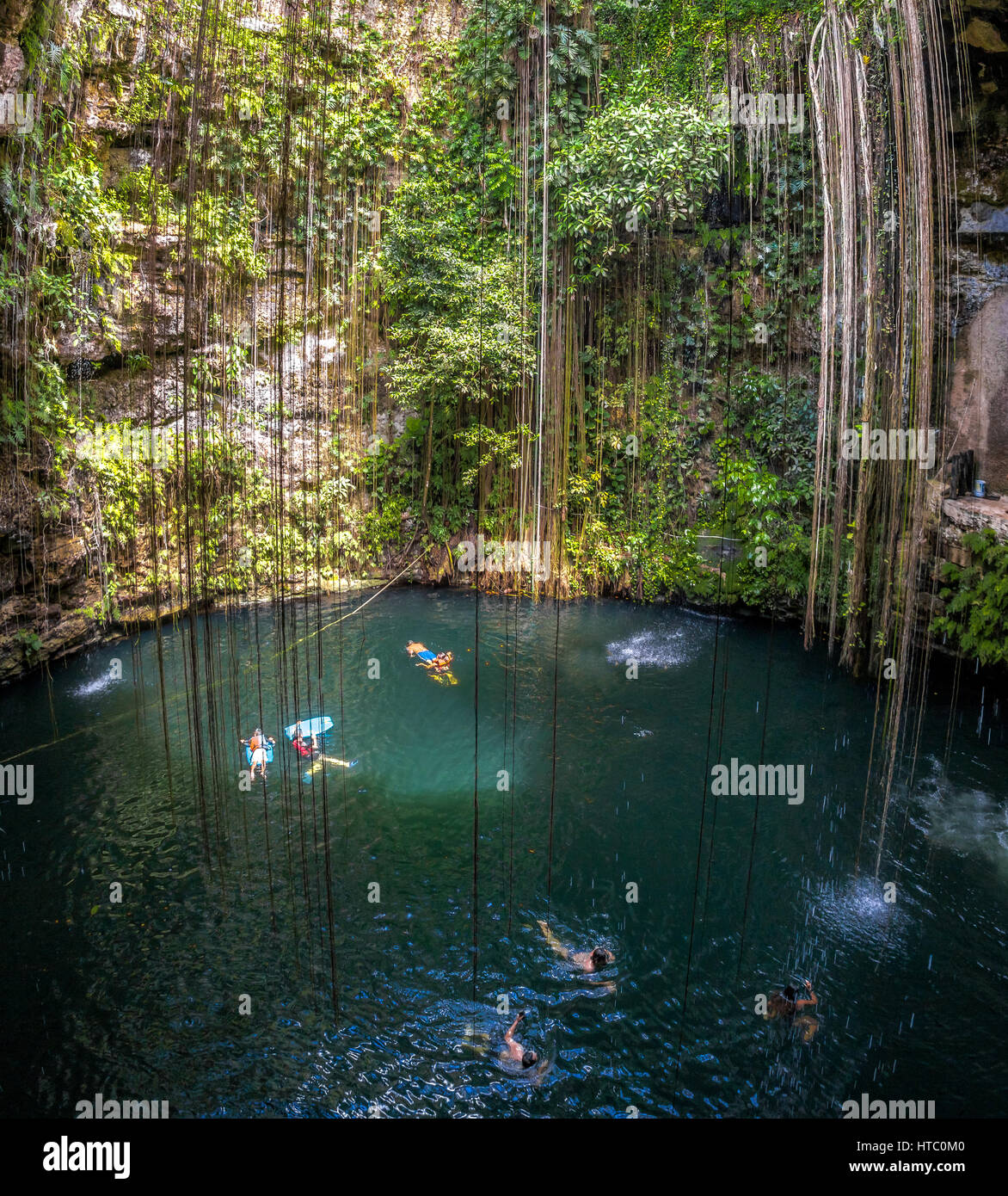 Cenote Ik Kil - Yucatan, Mexico Stock Photo - Alamy