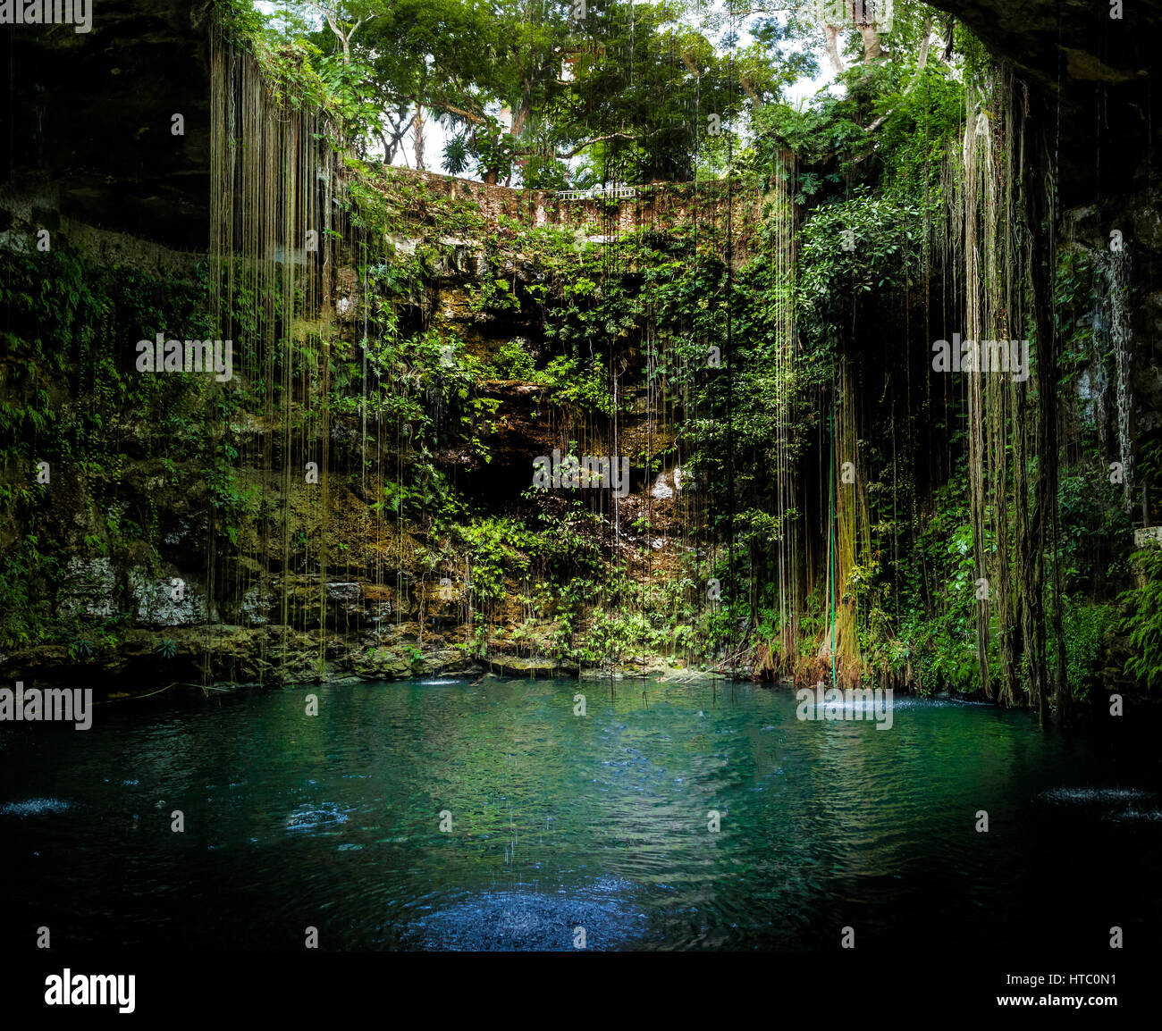 Cenote Ik Kil - Yucatan, Mexico Stock Photo - Alamy