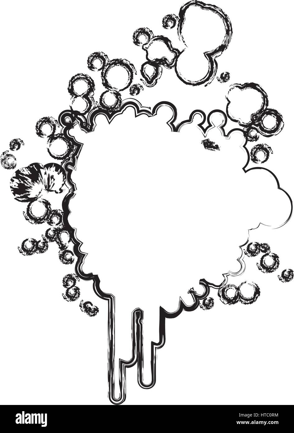 Blurred silhouette ink splash hi-res stock photography and images - Alamy