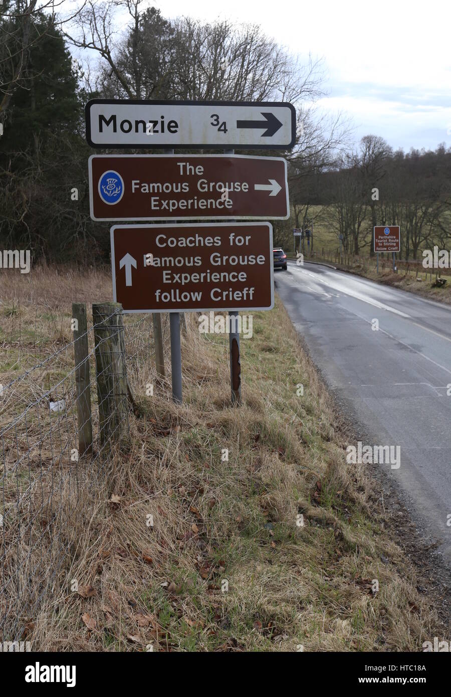 Sign for Famous Grouse Experience and Monzie Perthshire Scotland March ...