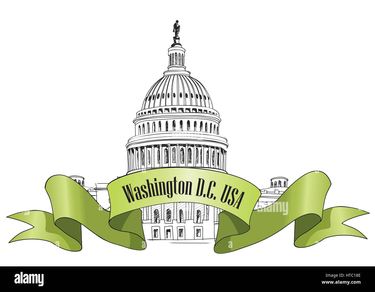 Us congress stamp Stock Vector Images - Alamy