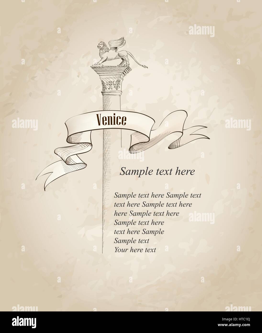 Old town square st Stock Vector Images - Alamy