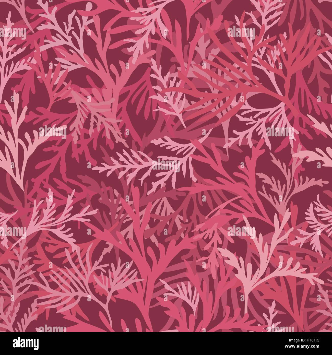 Floral pattern leaves, Leaf swirl seamless background. Nature winter ...