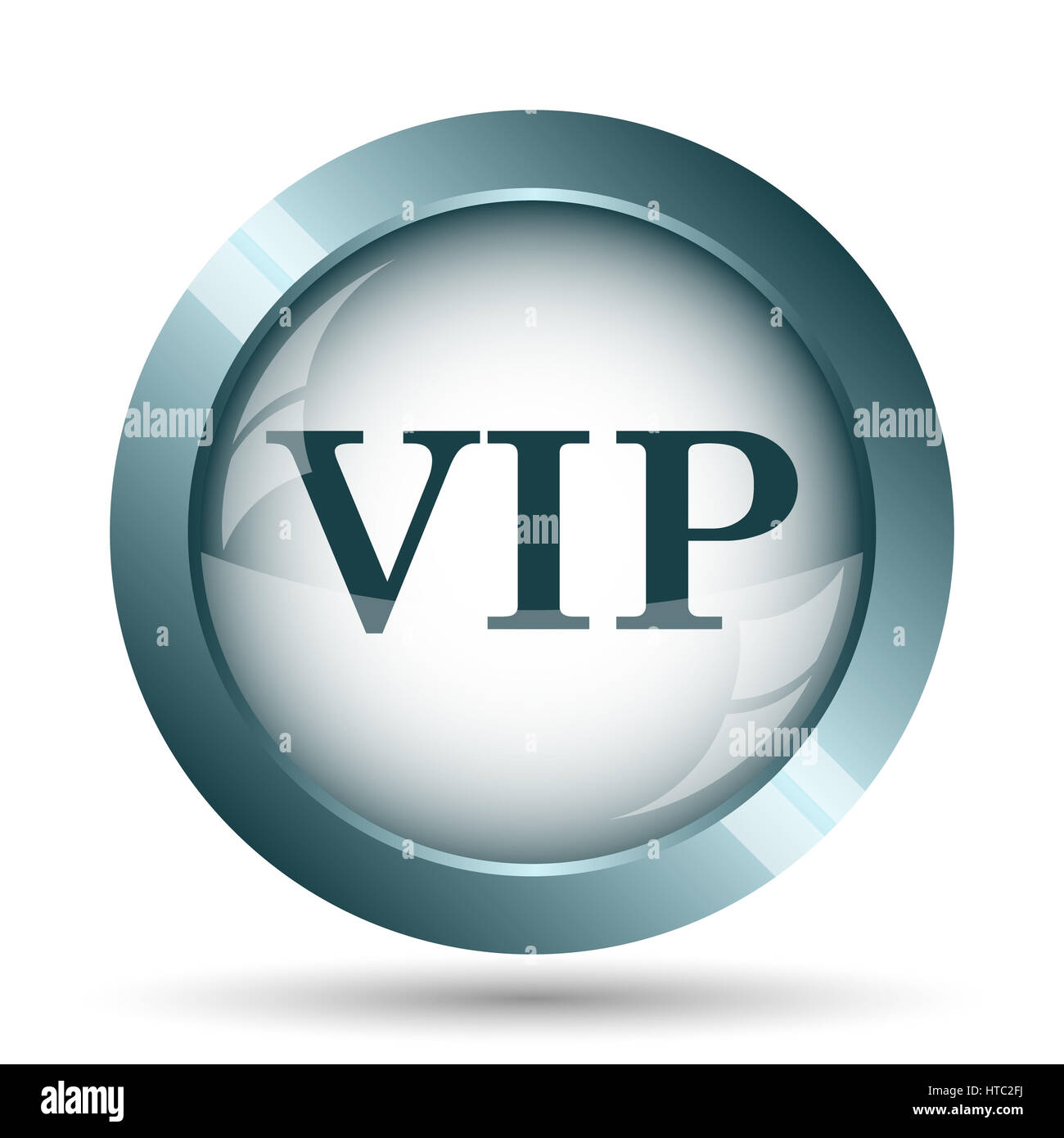 VIP icon. Internet button on white background Stock Photo - Alamy