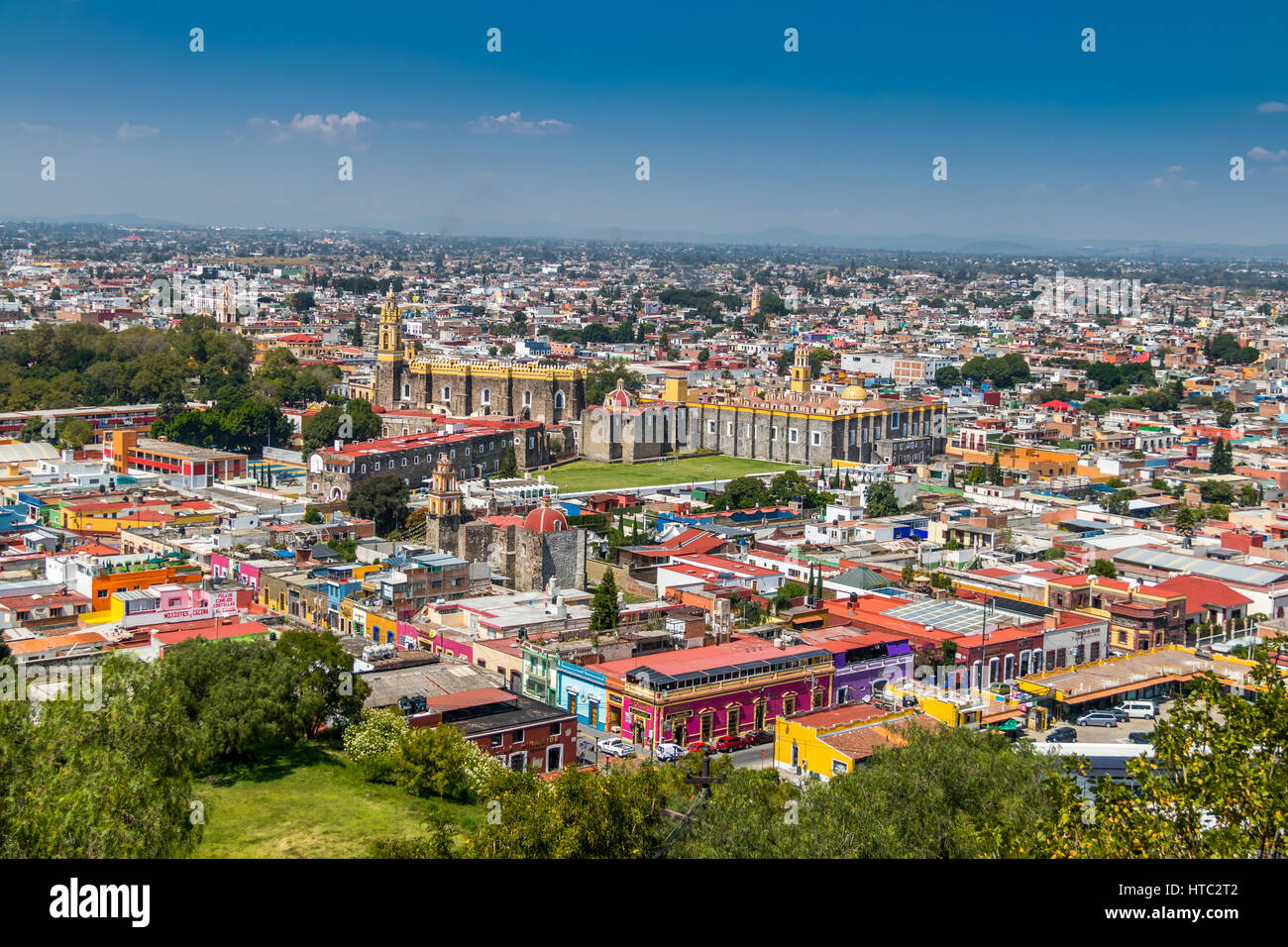Mexico city aerial view hi-res stock photography and images - Alamy