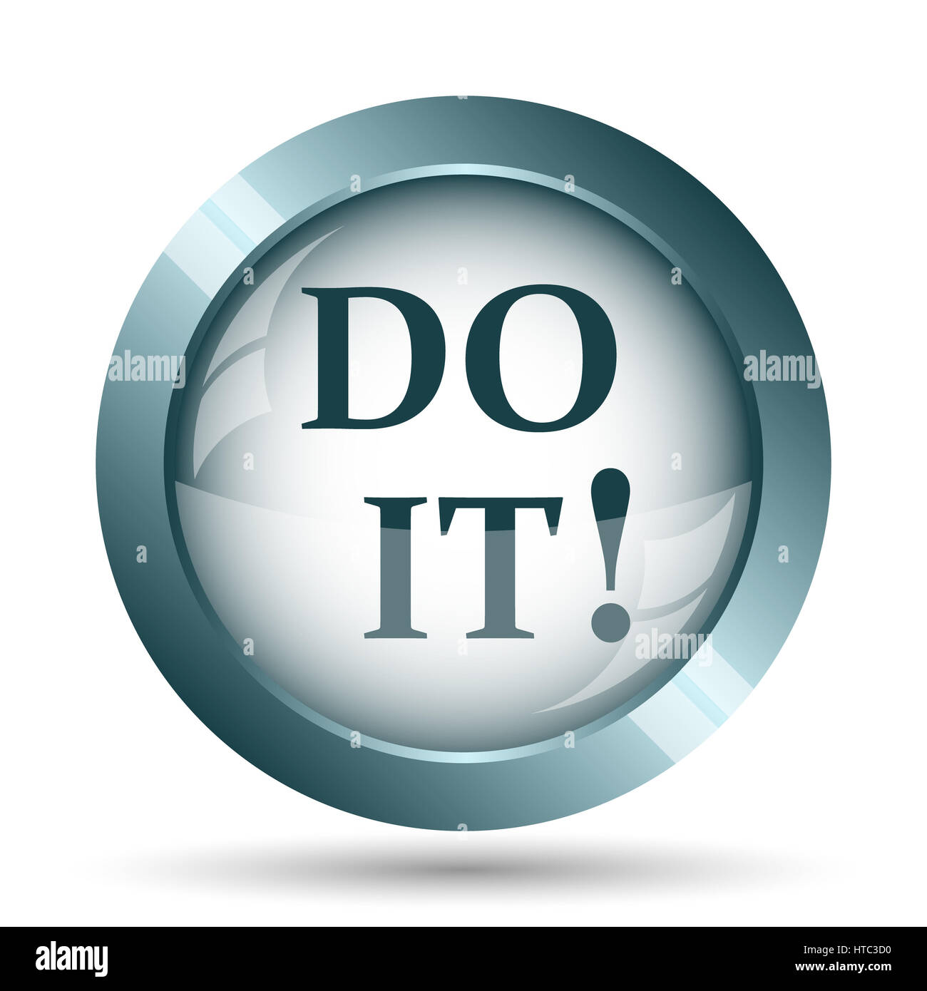 Do it icon. Internet button on white background Stock Photo - Alamy