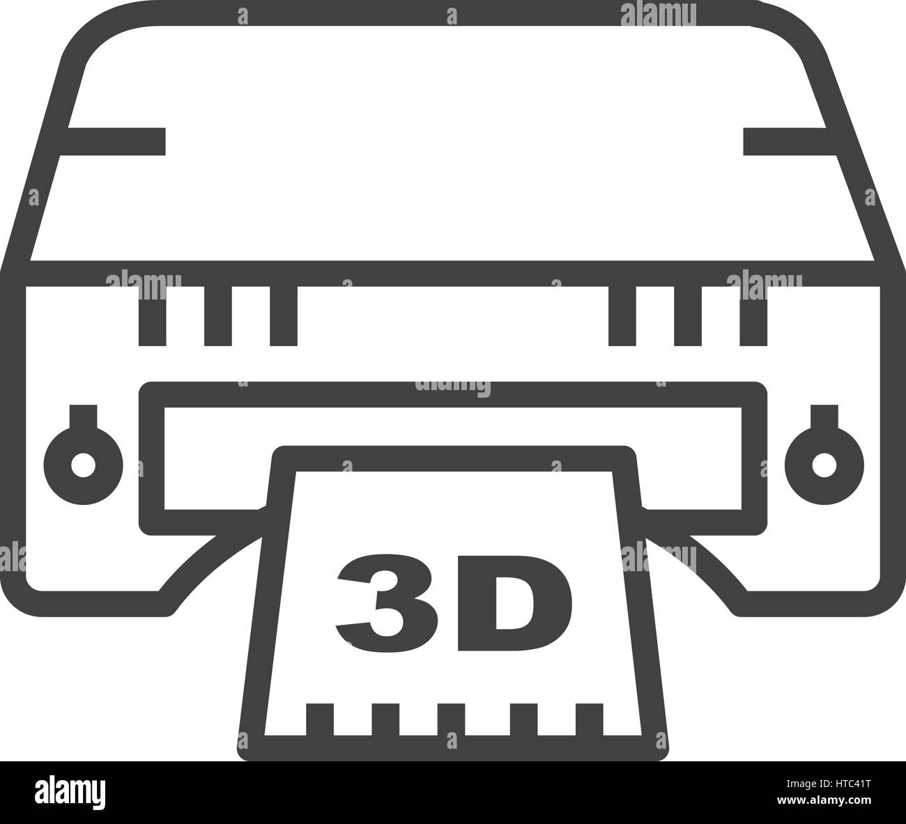 3D print icon Stock Vector Image & Art - Alamy