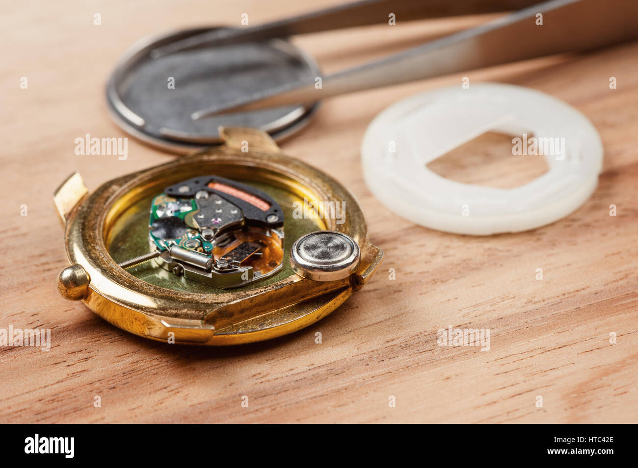 Wrist watch parts hi-res stock photography and images - Alamy