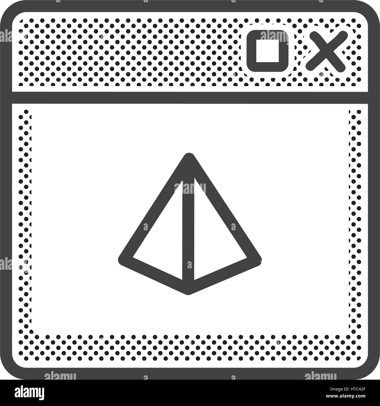 Cad triangular hi-res stock photography and images - Alamy